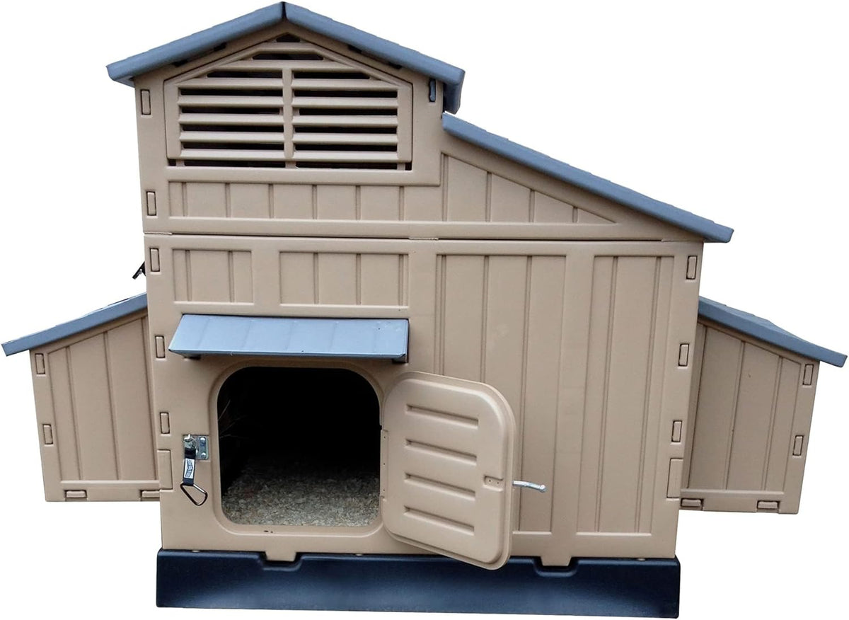 Formex Snap Lock Large Chicken Coop Hen House - 4-6 or 6-12 Bantams ...